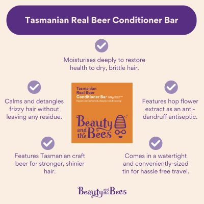 Tasmanian Beer Conditioner Bar – Ecology Skincare